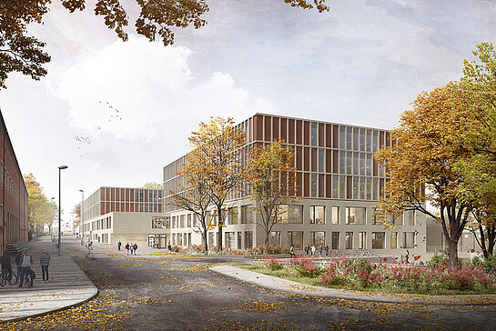 Baubeginn SteinPark-Schulen | Stadt Freising